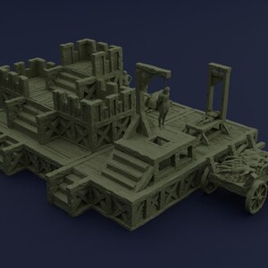 Execution Platform, Dnd Execution Grounds Terrain, Includes Resin ...