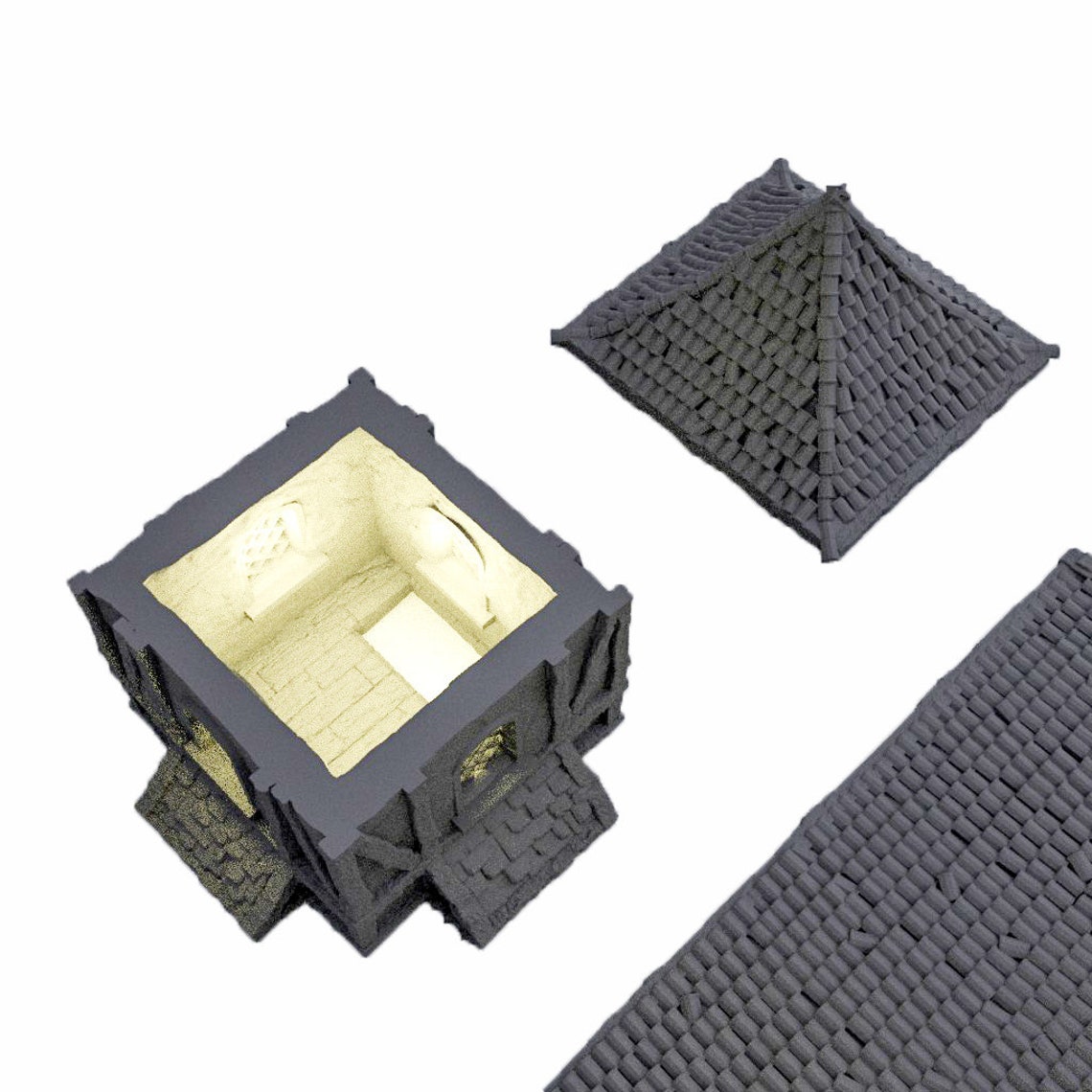 Medieval Jail Dnd Terrain Medieval Prison Terrain for 28mm - Etsy