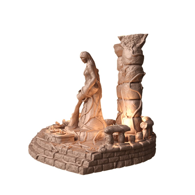 Shrine of Life Dnd Terrain Dnd Shrine Miniatureland - Etsy