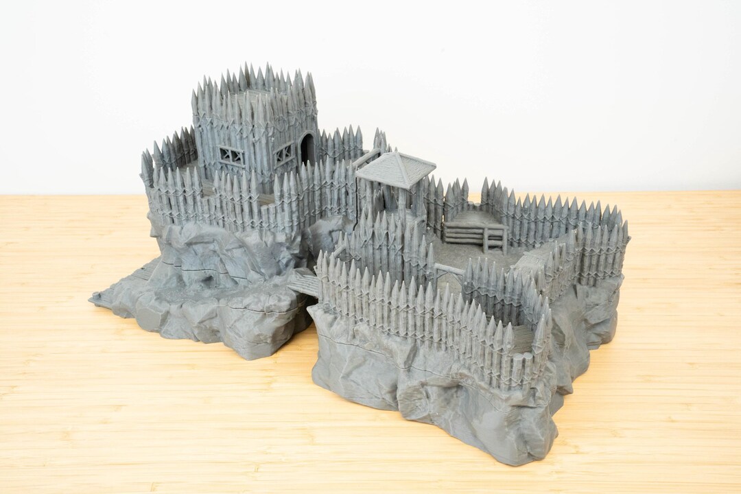 Small Pirate Fort Terrain, Pirate Fort Terrain for Dnd, Dungeons and ...