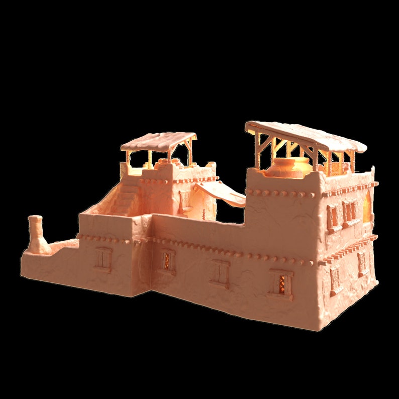 Desert Trading Outpost, Dnd Trade Outpost, Desert Trader, Miniatureland ...