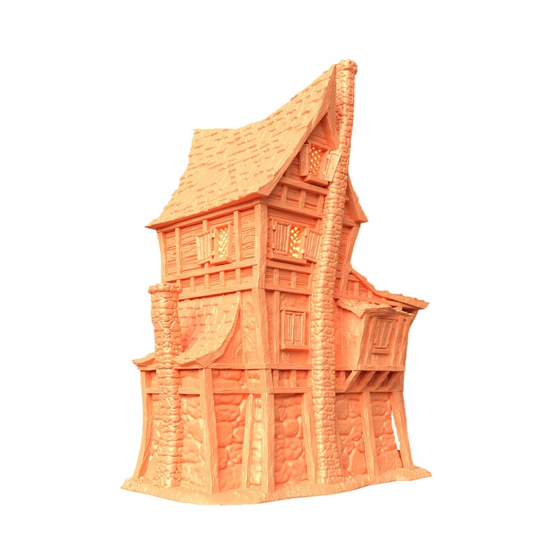 Medieval Commoner House Dnd, Dnd Old House, Miniatureland - Etsy