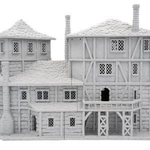 Medieval Adventurer Guild, Guild Hall for Dnd, 28mm Medieval Guild ...