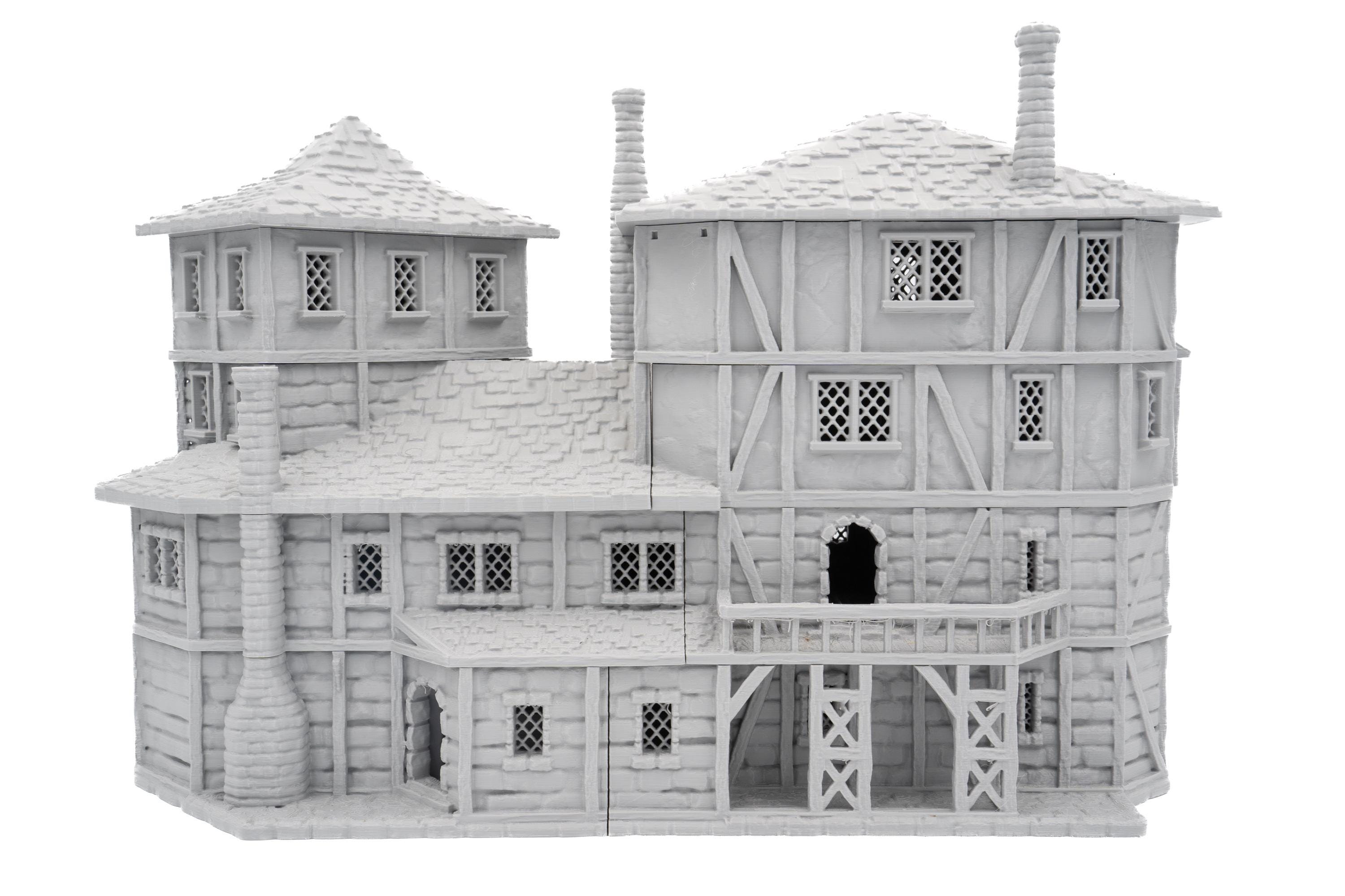 Medieval Adventurer Guild, Guild Hall for Dnd, 28mm Medieval Guild ...