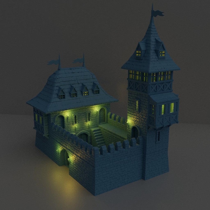 Medieval Guard House | Dnd Terrain, Dnd Accessories, Dungeon Master ...