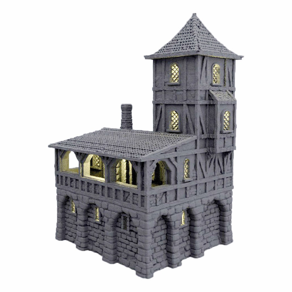 Medieval Jail Dnd Terrain, Medieval Prison Terrain for 28mm Dnd ...