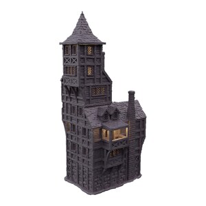 Medieval High House Terrain, Medieval City Noble House Terrain for Dnd ...