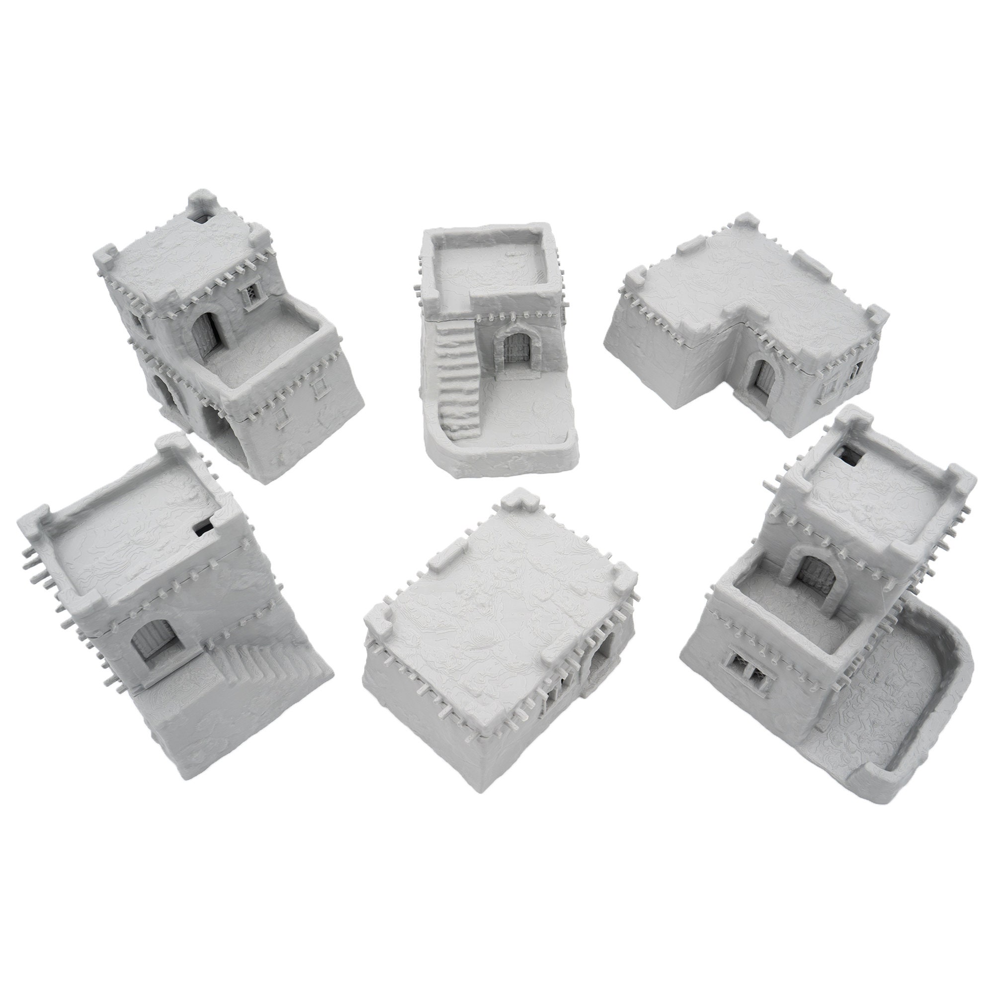 Desert Houses Collection Dnd Terrain, Desert Houses for Dungeons and ...