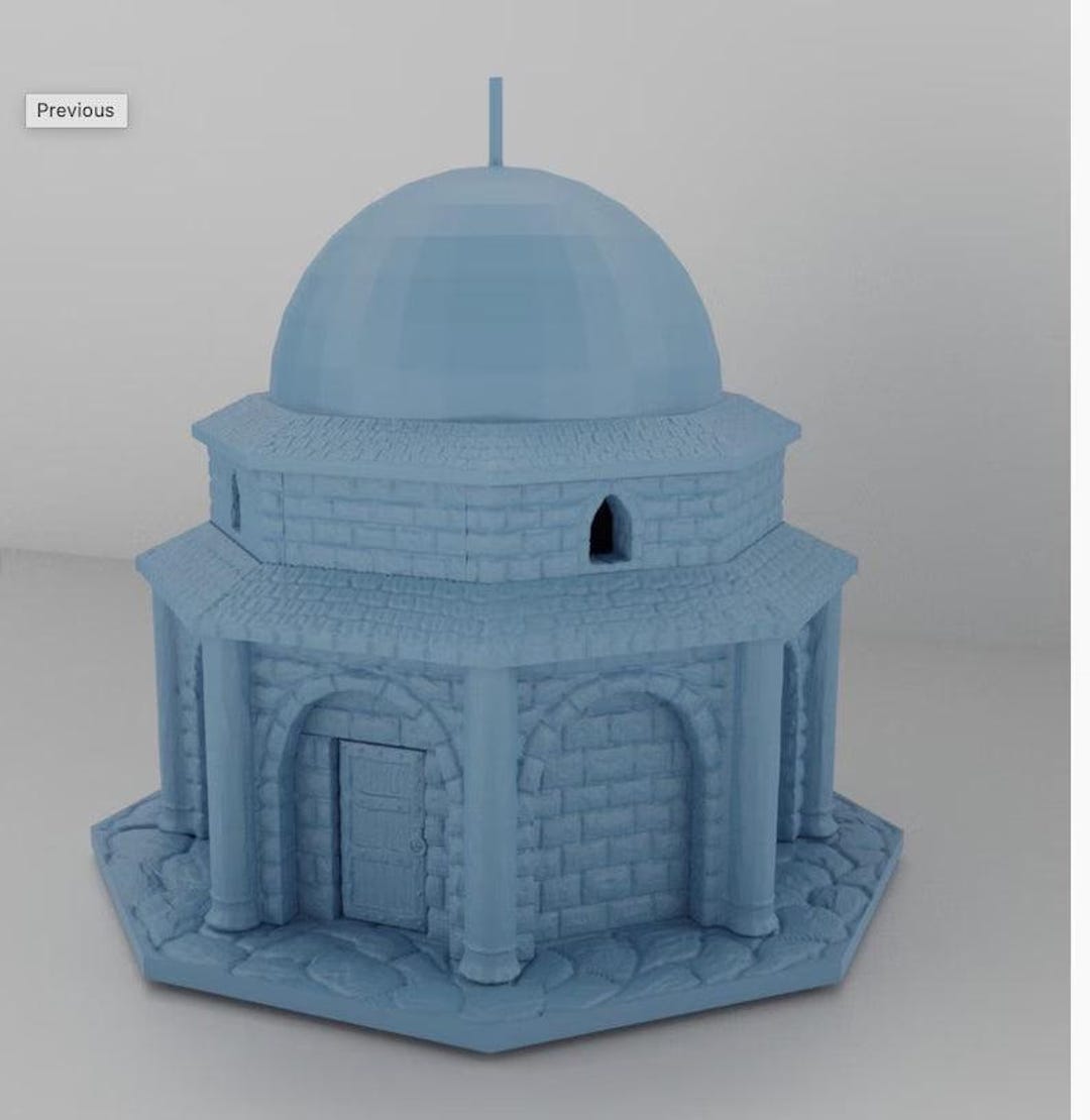 Small Round Chapel | Dnd Terrain, Dnd Chapel, Chapel Terrain, Dungeon ...