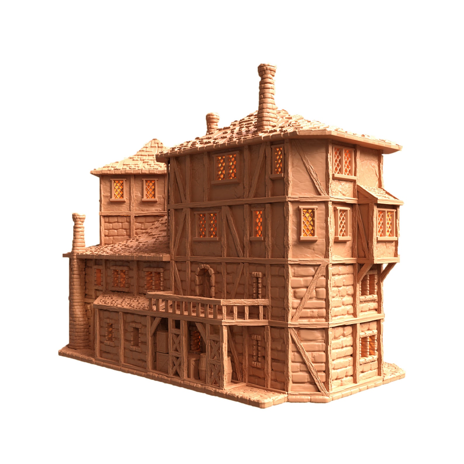 Medieval Adventurer Guild, Guild Hall for Dnd, 28mm Medieval Guild ...