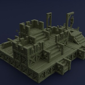 Execution Platform, Dnd Execution Grounds Terrain, Includes Resin ...