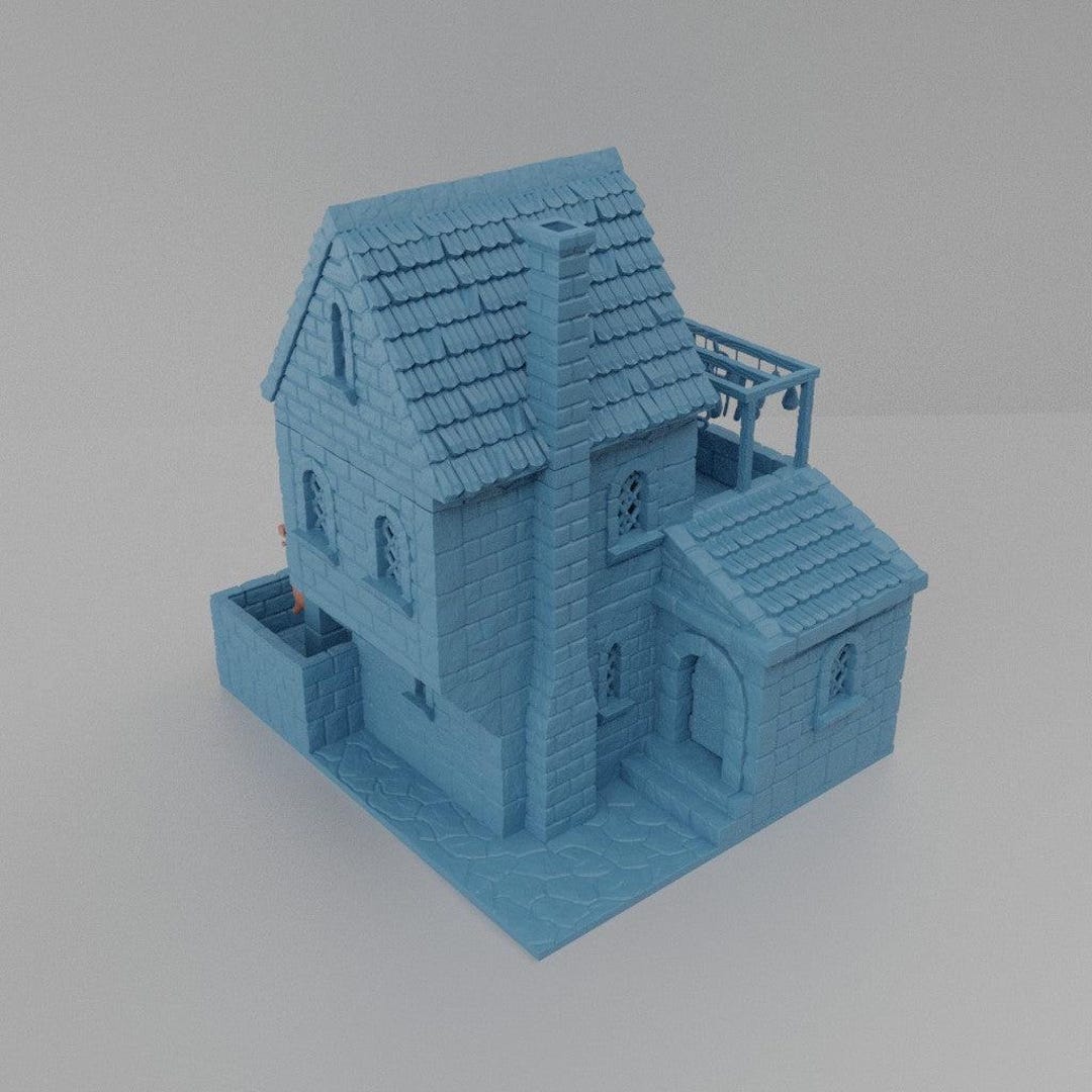 Medieval Butcher House Tabletop Terrain | Dnd Terrain, Dnd Accessories ...