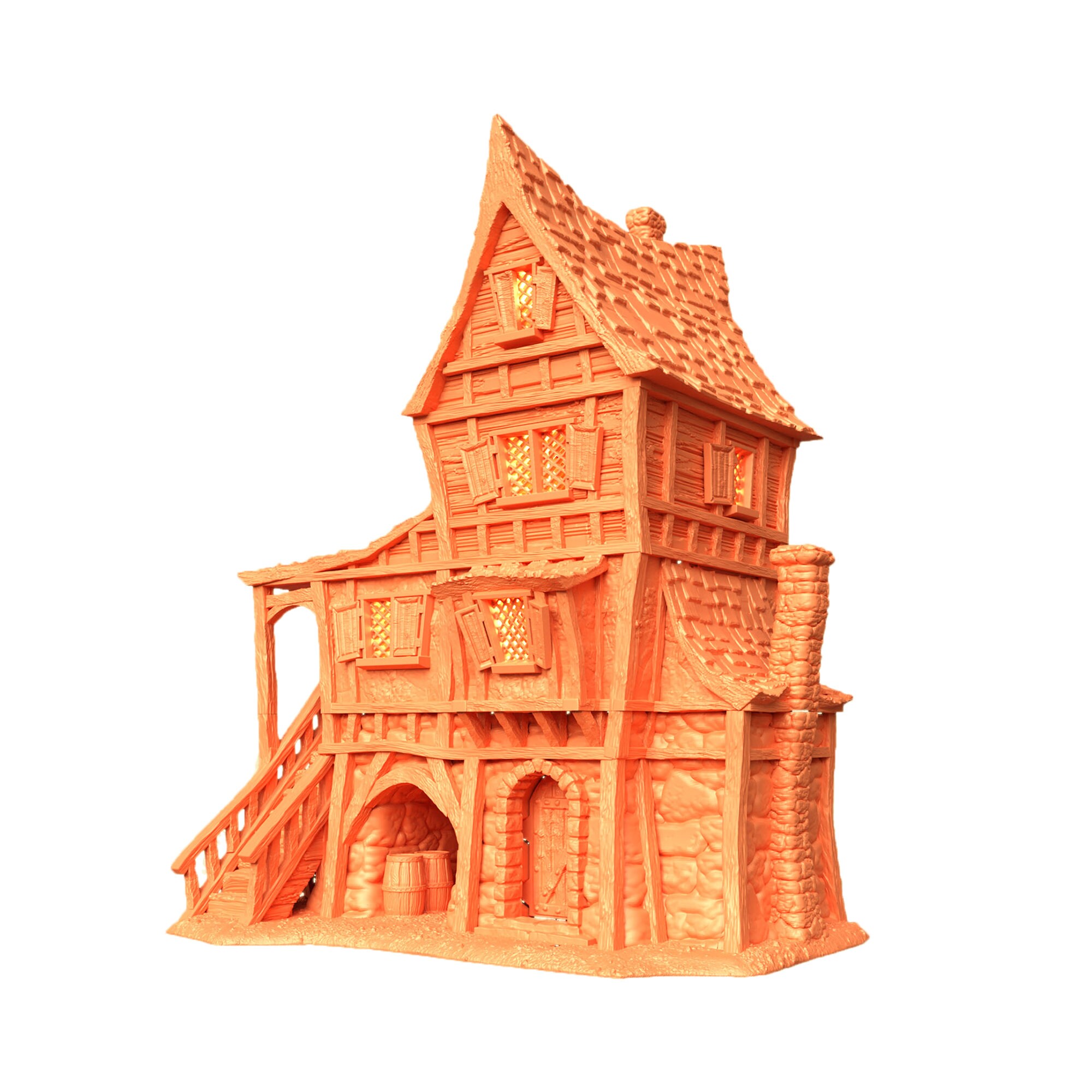 Medieval Commoner House Dnd, Dnd Old House, Miniatureland - Etsy