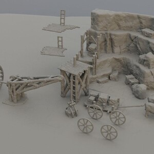 3D Printed Small Stone Quarry | Tabletop Terrain for Dnd + RPG ...
