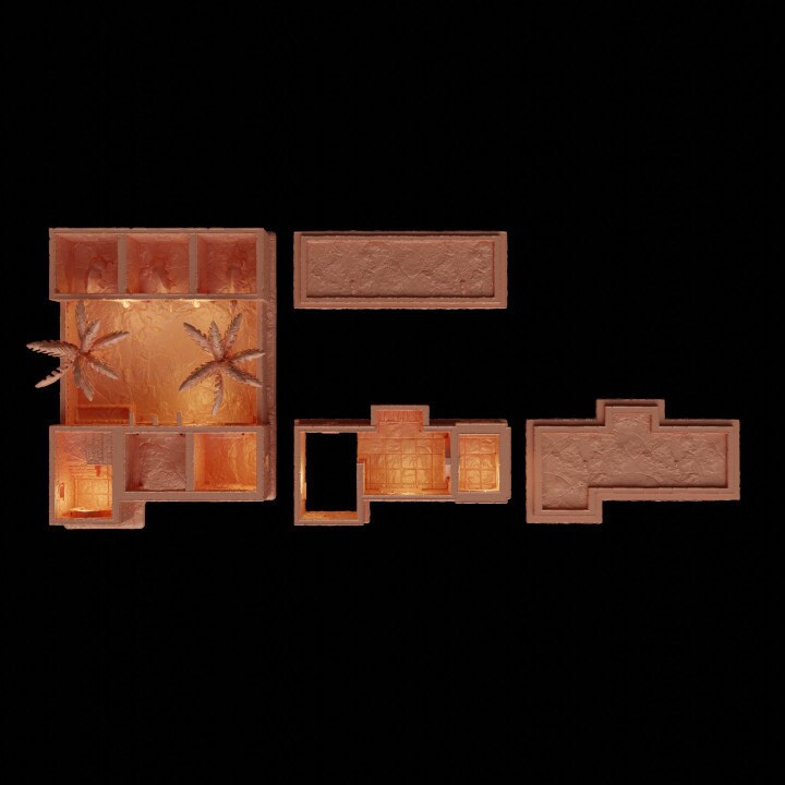 Arabian Manor Tabletop Terrain Desert Terrain - Etsy