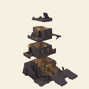 Desert Merchant Dnd Terrain, Desert Merchant House for Dungeons and ...
