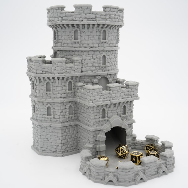Big Dnd Dice Tower - Etsy