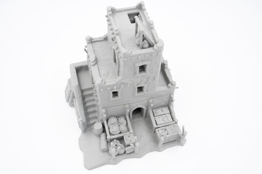 Desert Merchant Dnd Terrain, Desert Merchant House for Dungeons and ...