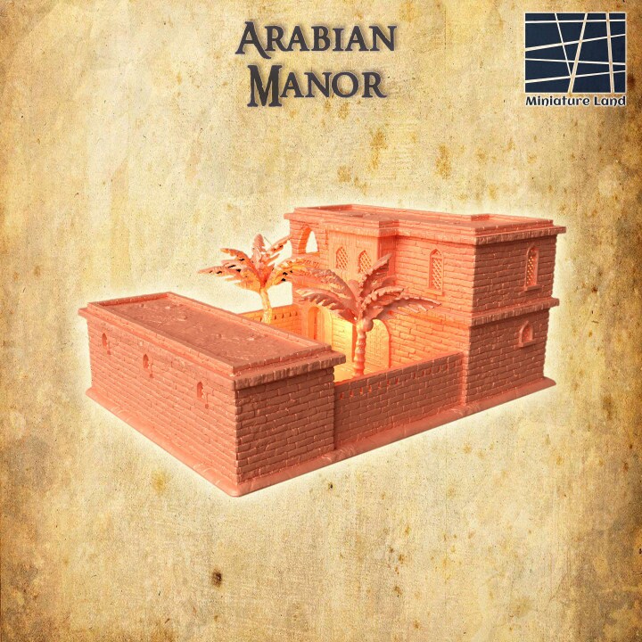 Arabian Manor Tabletop Terrain Desert Terrain - Etsy