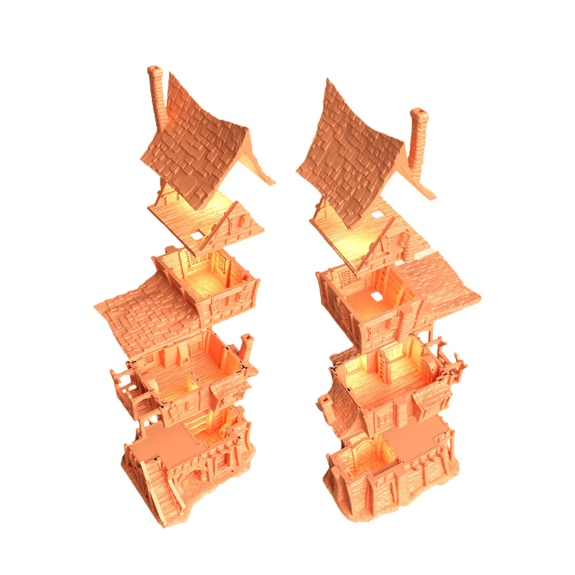 Medieval Commoner House Dnd, Dnd Old House, Miniatureland - Etsy