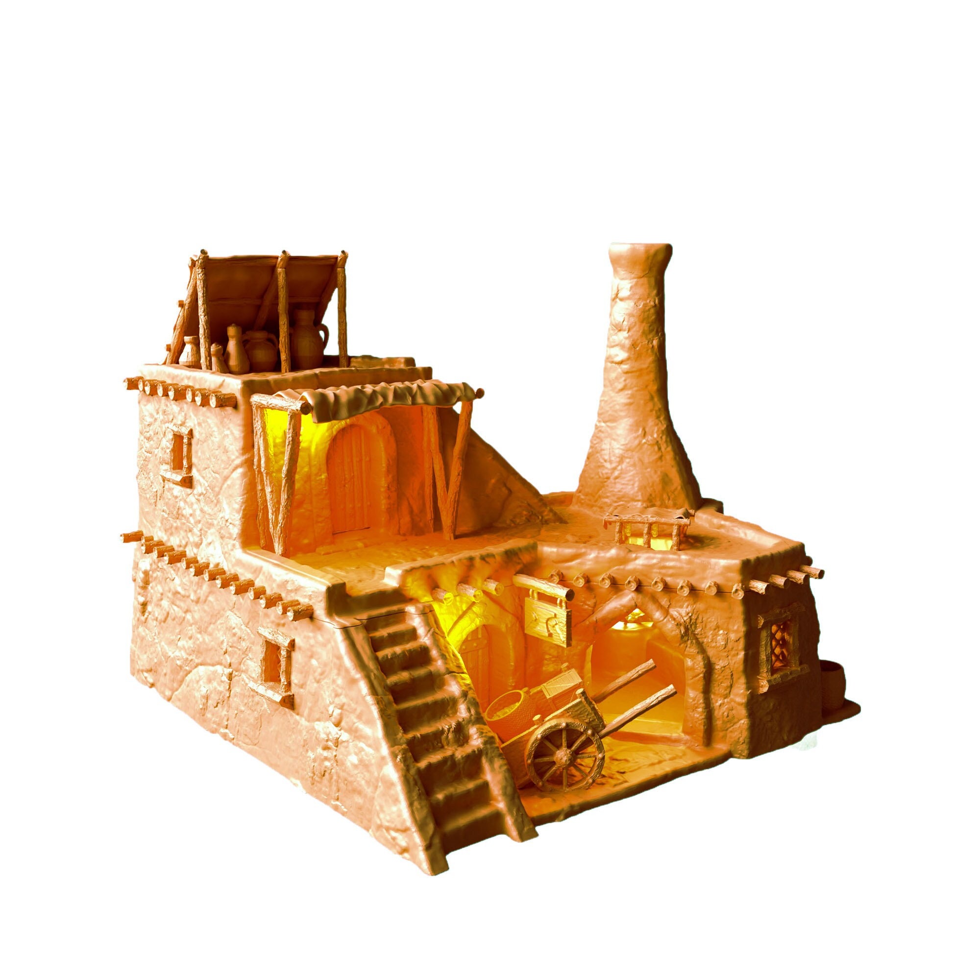 Desert Blacksmith Dnd Terrain Desert Forge for Dnd - Etsy