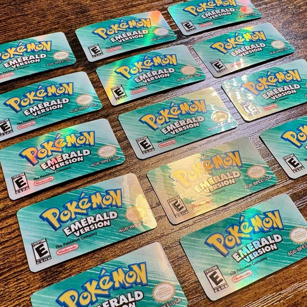 Game Boy Advance Label - Etsy