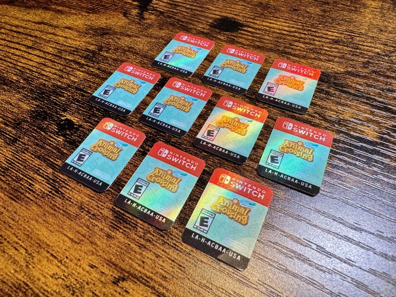 Animal Crossing: New Horizons Replacement Label for Switch Cartridge - Etsy