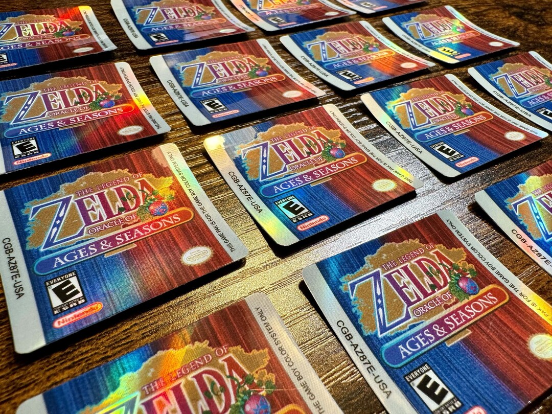 The Legend of Zelda: Oracle of Ages & Seasons Multicart V1 Holographic ...