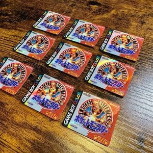 Pokémon Red Holographic Label (japanese Edition) - Laminated ...