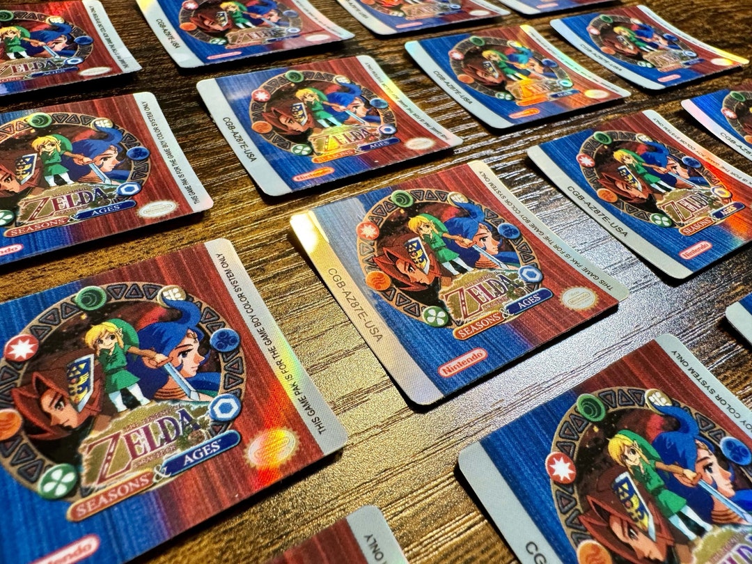 The Legend of Zelda: Oracle of Ages & Seasons Multicart V2 Holographic ...