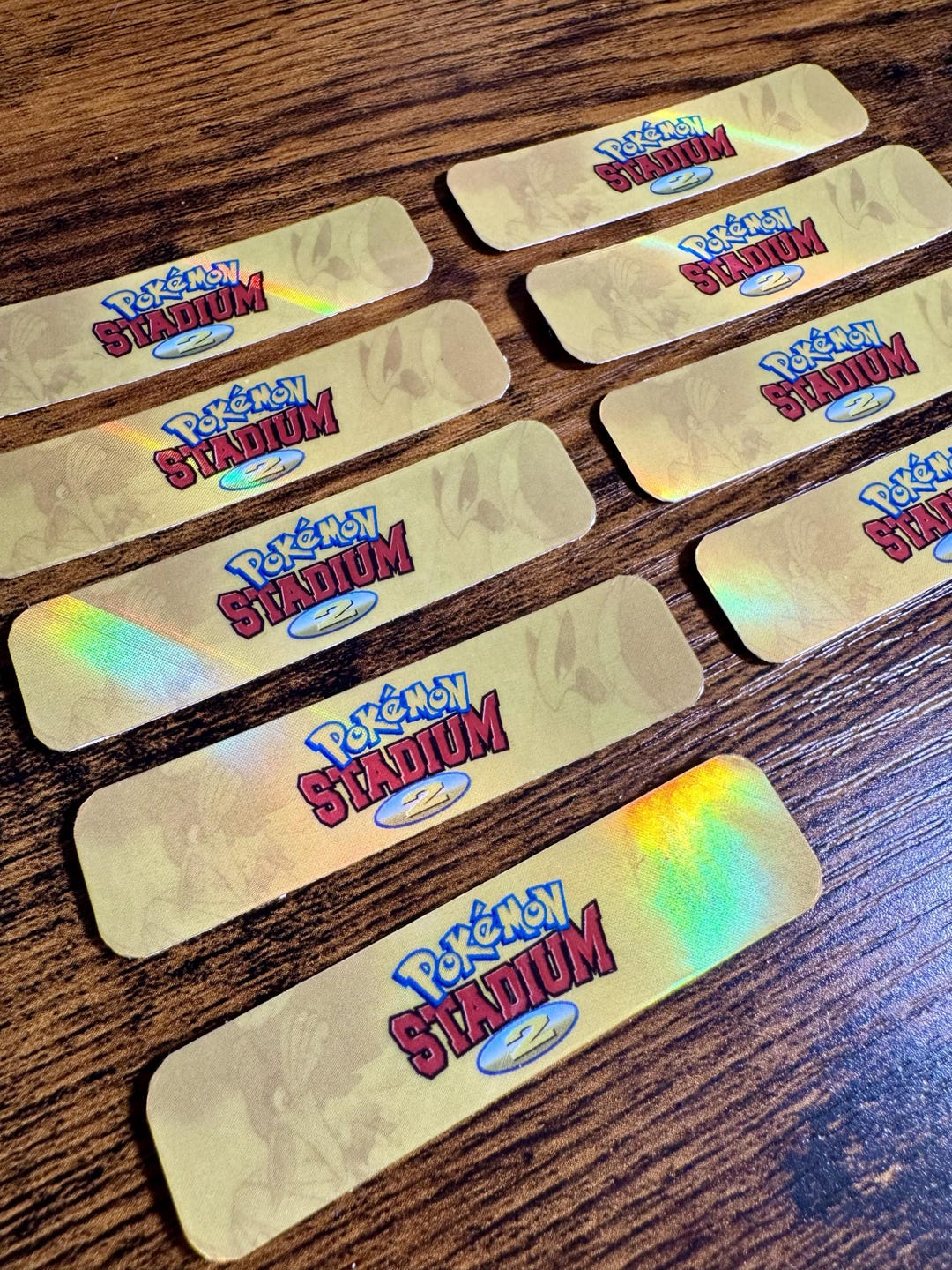 Pokémon Stadium 2 - Holographic, Laminated Nintendo 64 (N64) Cartridge ...