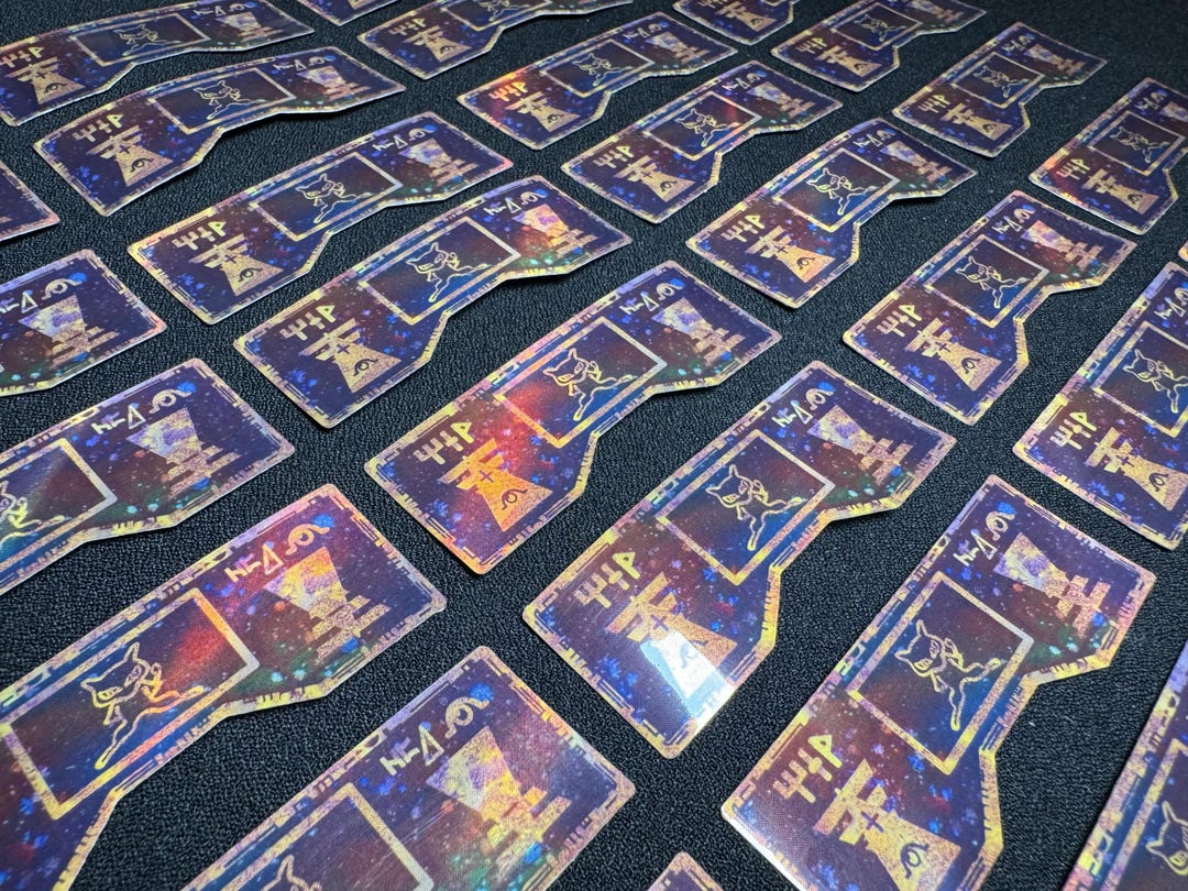 Ancient Mew GBA SP Holographic Console Back Label - Laminated Back ...