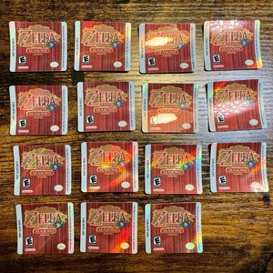 The Legend of Zelda: Oracle of Seasons Holographic Replacement Label ...