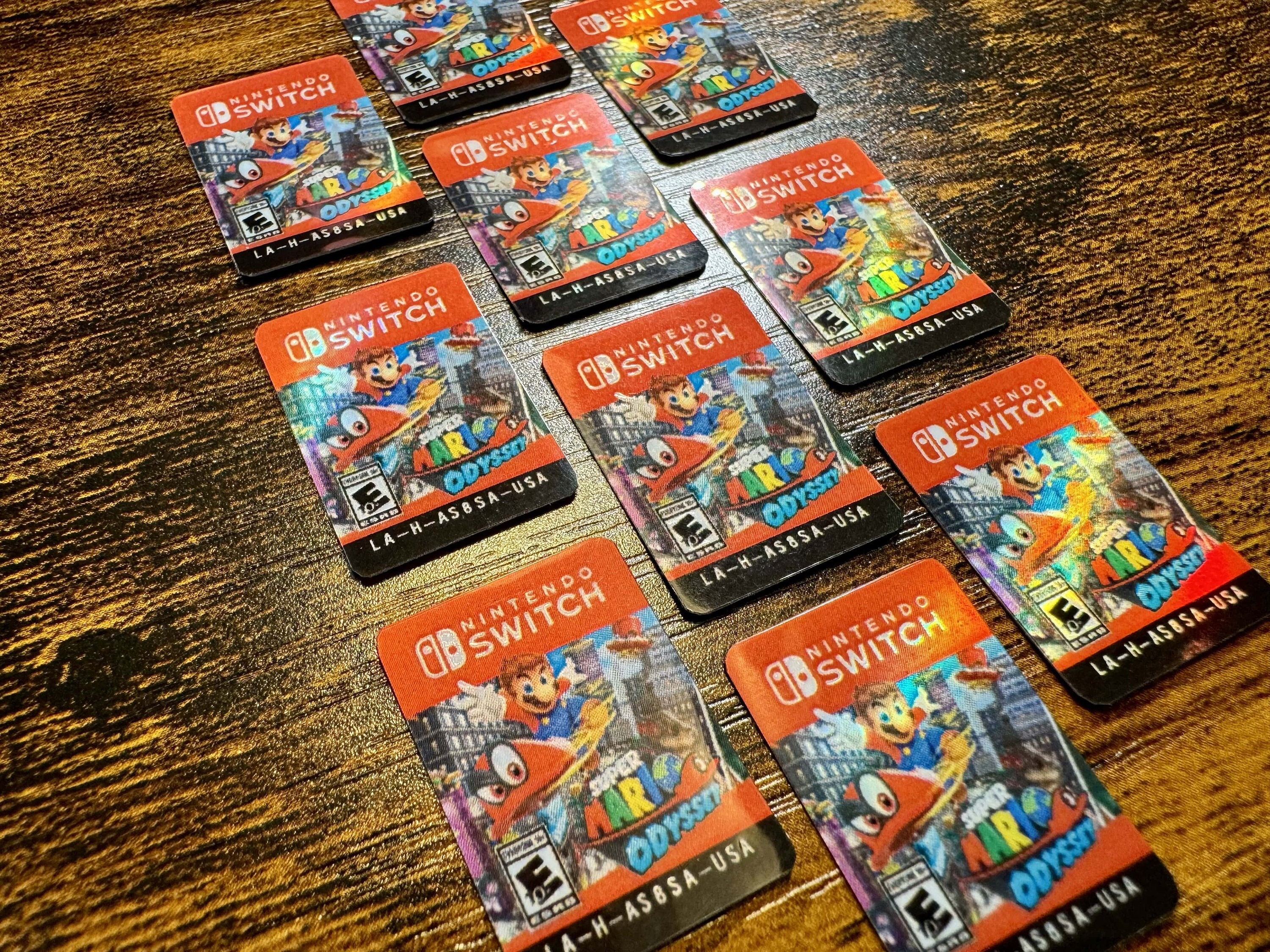 Mario Odyssey Replacement Label for Switch Cartridge - Etsy