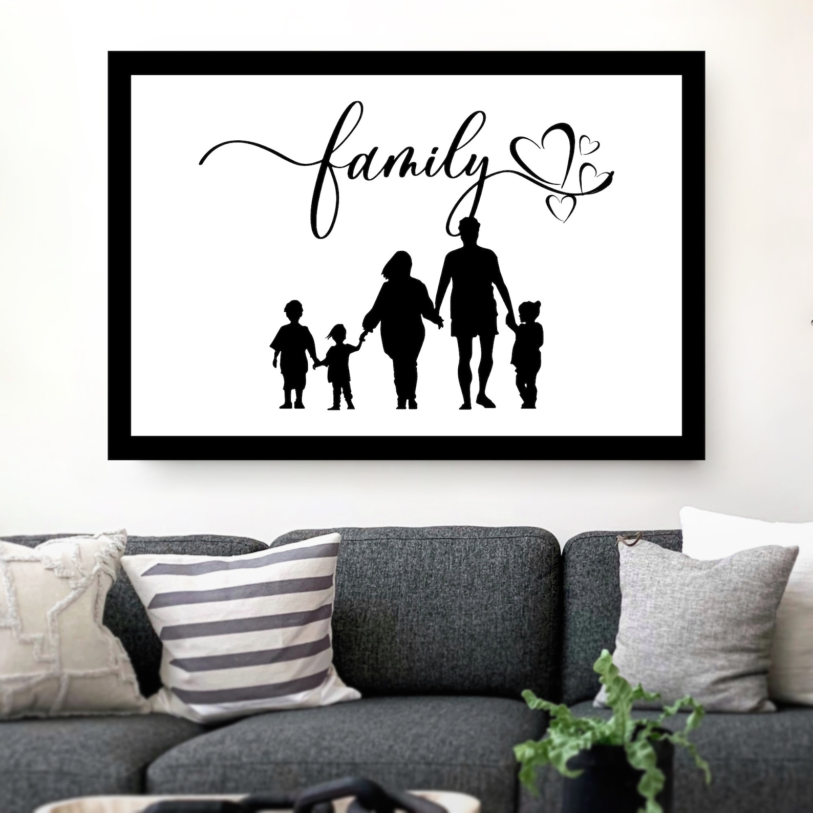 Family Wall Art for Farmhouse and Office, Digital Download Posters ...