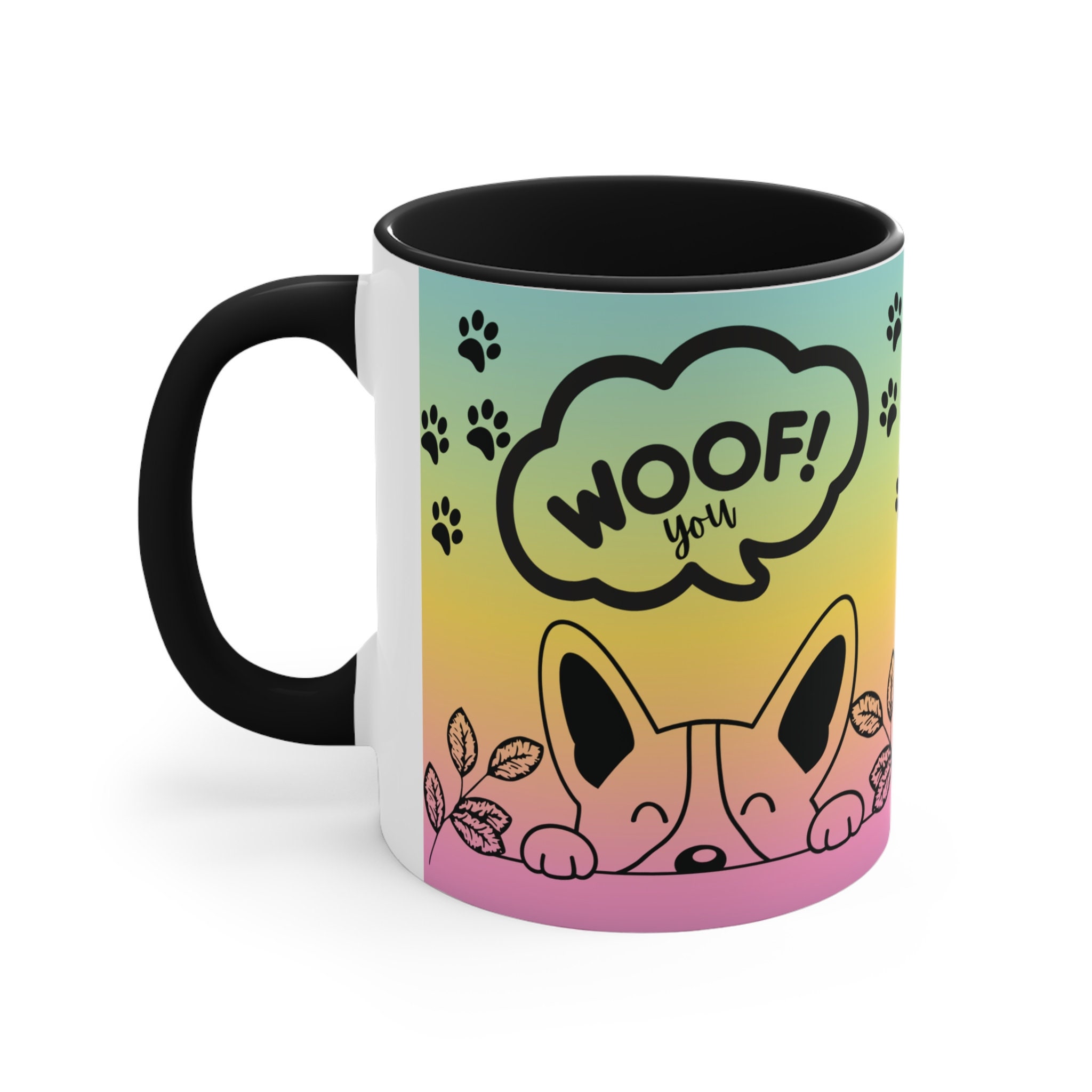 Custom Coffee Cup Personalized Dog Design Coffee Mug, Custom Mug ...