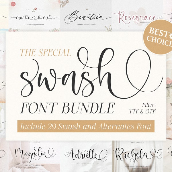 Font With Tails - Etsy