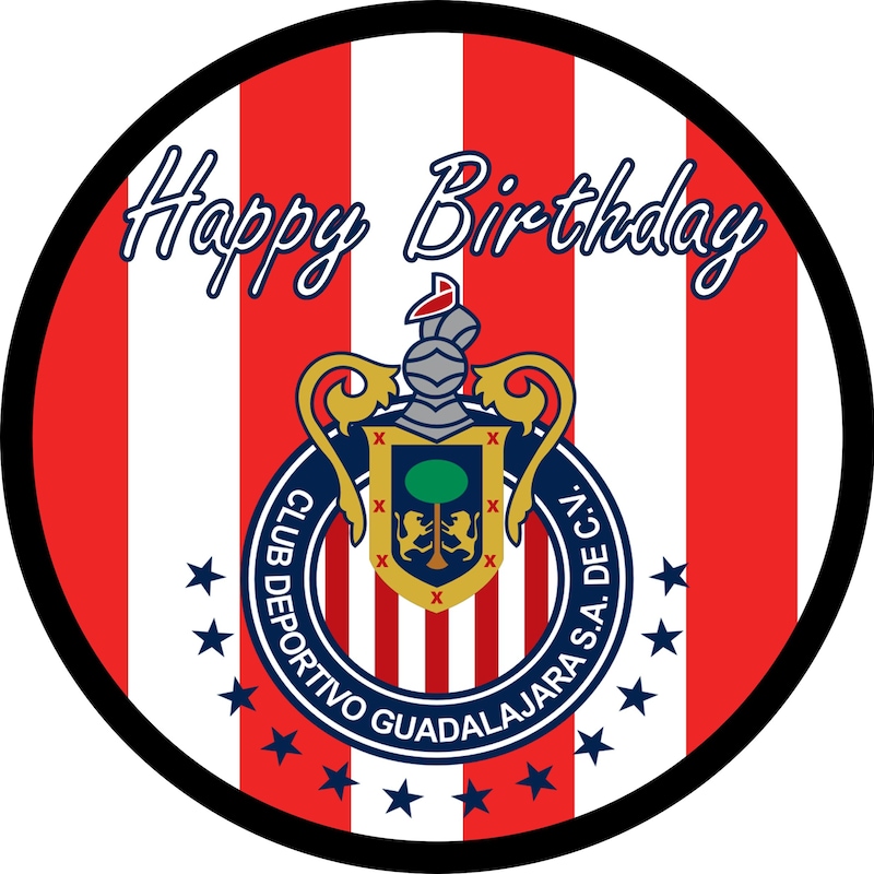 8 Inch Round Cake Topper - Etsy