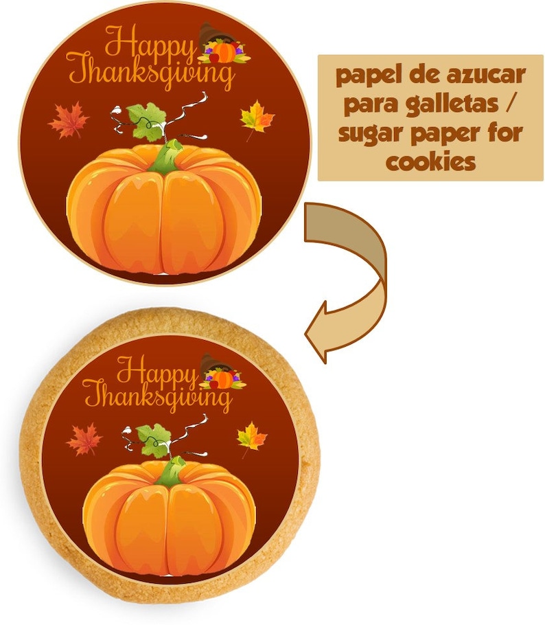 Edible Sugar Sheet for Decorating Cookies, Cupcakes, and Other Desserts ...