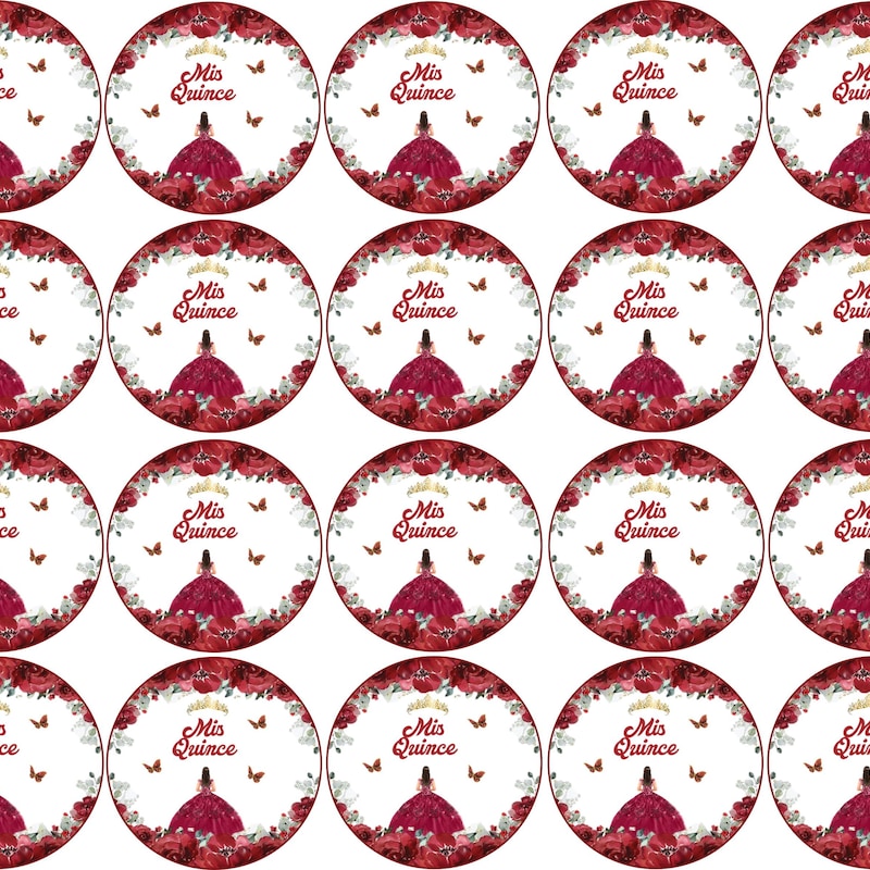 Gold Round Cupcake Topper - Etsy