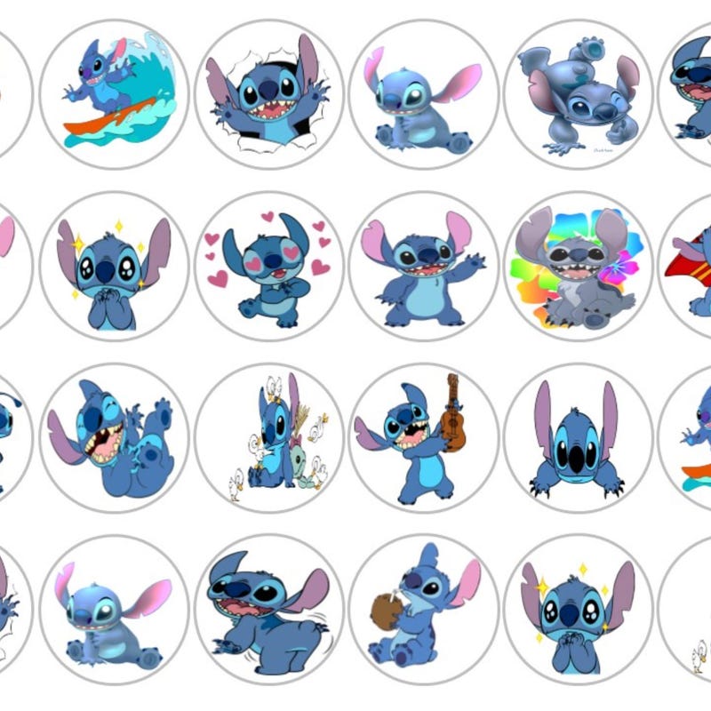 Stitch Figurine - Etsy