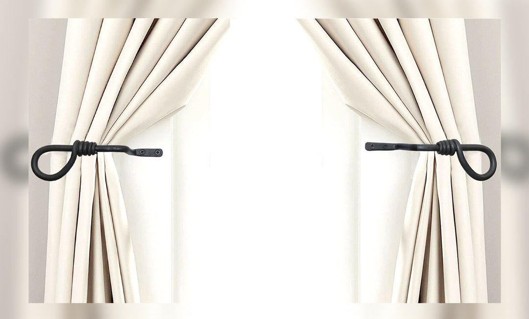 Handmade Loop Wrap Design Curtain Holdback Hook 1pair Window - Etsy