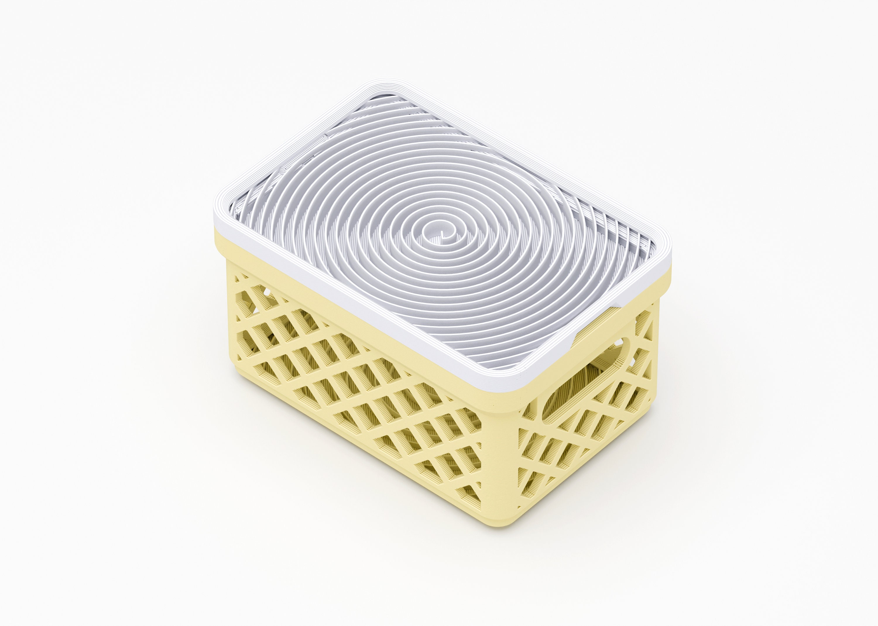 Small Size 3D Printed Stackable Organizer. Multiple Color Print ...
