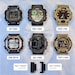 Casio Strap Adapter for W736H, DW291, TRT110H, Ae1500, Ae1600, Ws1500 ...