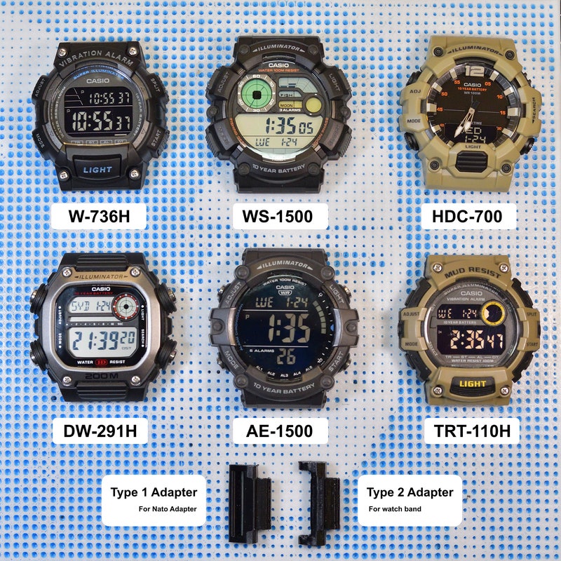 Casio Watch Model - Etsy