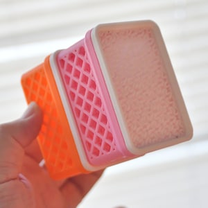 Small Size 3D Printed Stackable Organizer. Multiple Color Print ...
