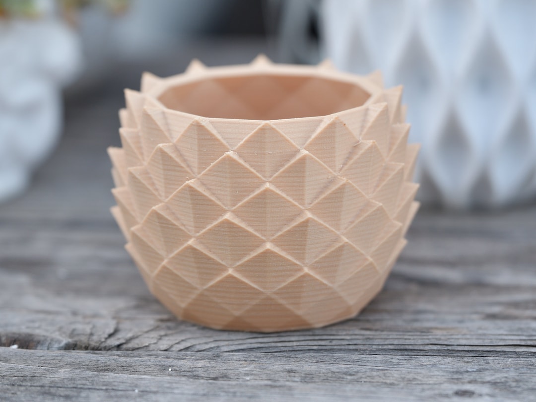 Pine Cone Pattern Planter Pot for Succluent or Baby Cactus - Etsy