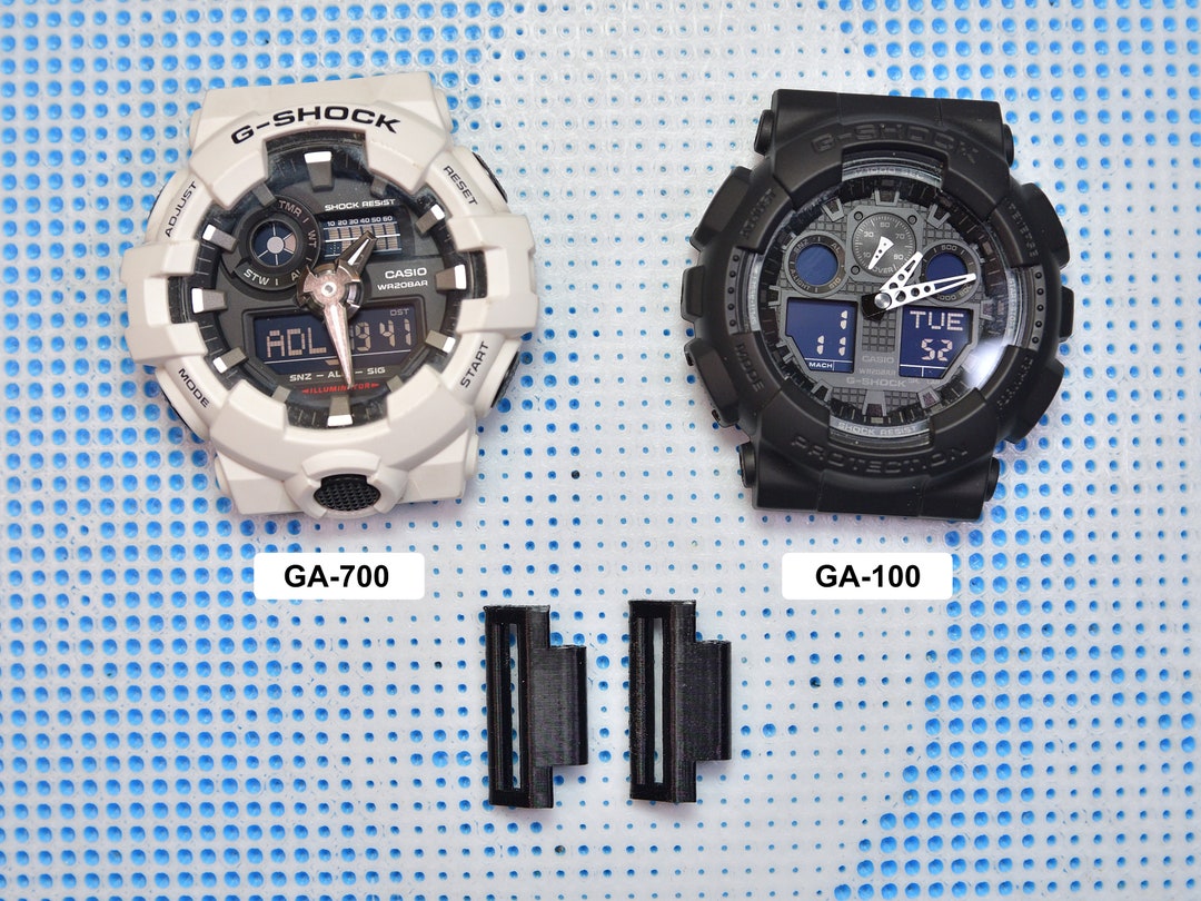 Strap Adapter for G-shock GA100, GA110, GA140, GA400, GA700, GA710 ...