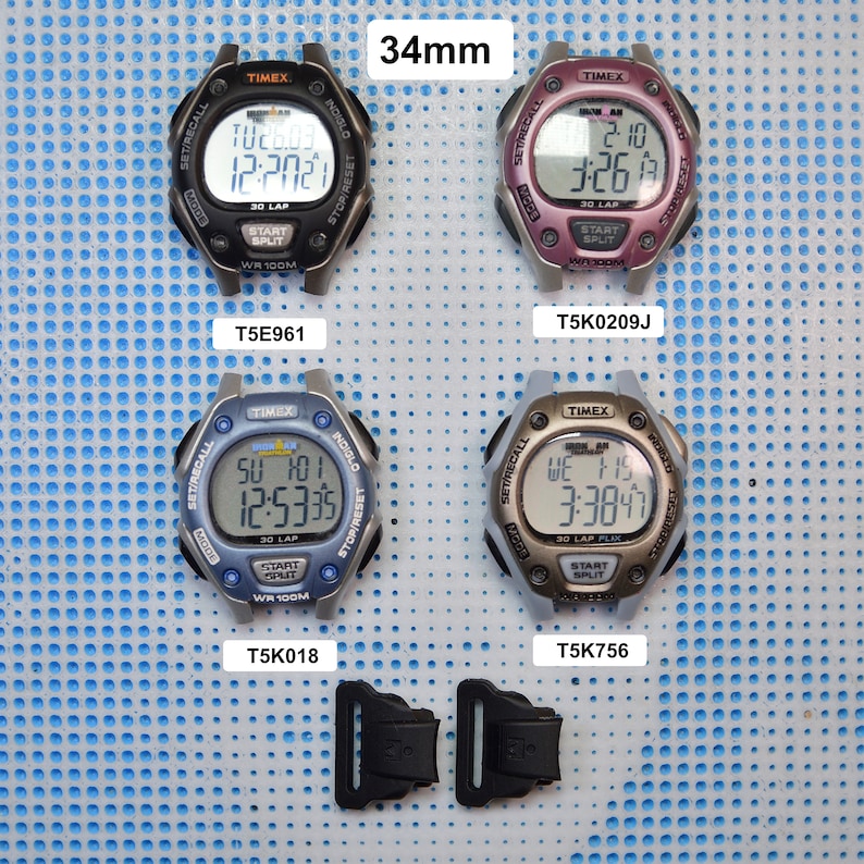 Resin Watch Strap Adapter for Timex Classic 30mm – T5E961, T5K756 ...