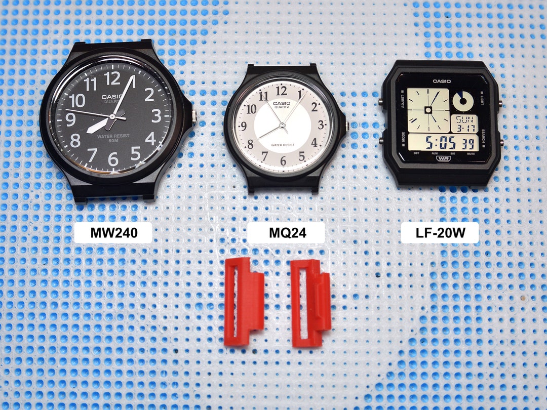 Watch Adapter for Casio LF-20W, MQ24, MW240 Series Watches - Multiple ...